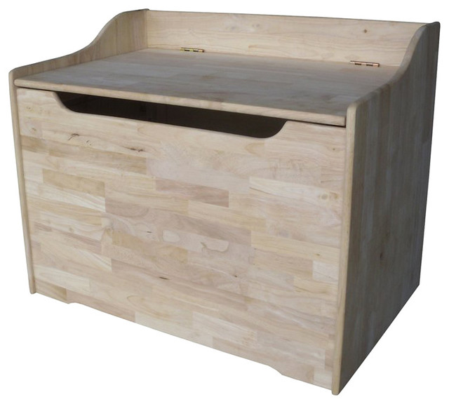 International Concepts Unfinished Juvenile 28" Storage Box, 29 ...