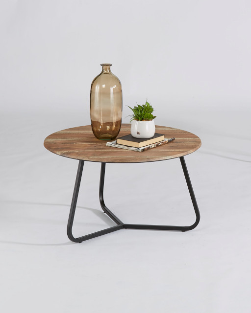 Finley Cocktail Table - Industrial - Outdoor Coffee Tables - by ...
