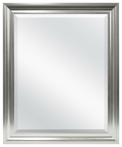 Rectangular Beveled Vanity Mirror - Traditional - Bathroom Mirrors - by ...