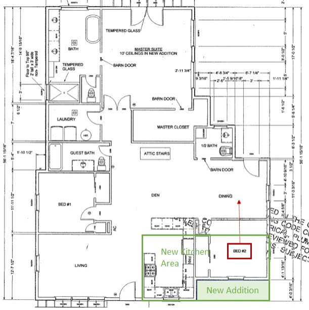 Partial Home Remodel to Expand Kitchen - Layout Ideas Please! | Houzz Forum