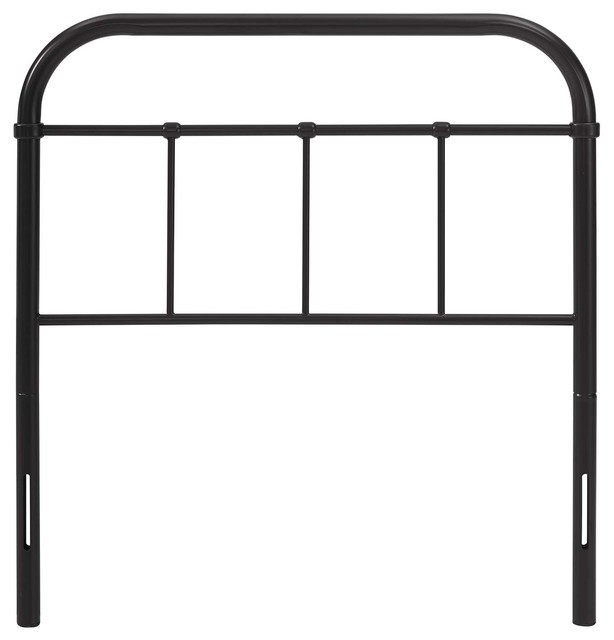 Modern Contemporary Urban Living Design Headboard, Metal Steel ...