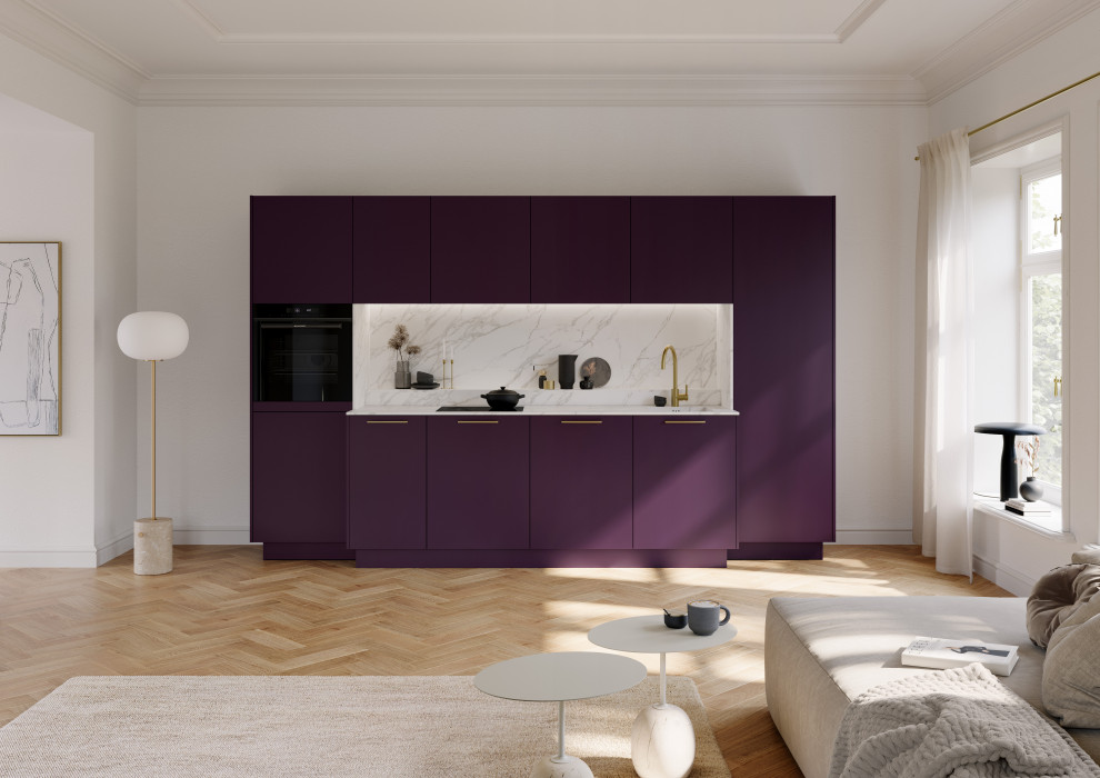 Open Style Mini Kitchen in Harrow, London by Kudos Interior Designs ...
