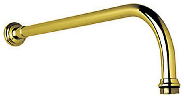 Rohl Perrin and Rowe 15-In Wall-Mounted Shower Arm, English Gold ...