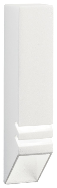 Textured White Deck Rail 1-Light 12V - Transitional - Deck Lighting ...