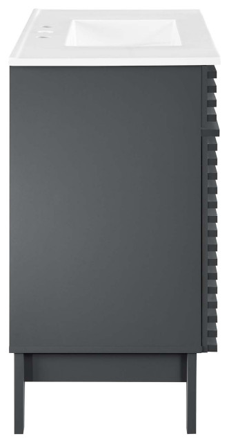 Render 36" Bathroom Vanity - Transitional - Bathroom Vanities And Sink ...