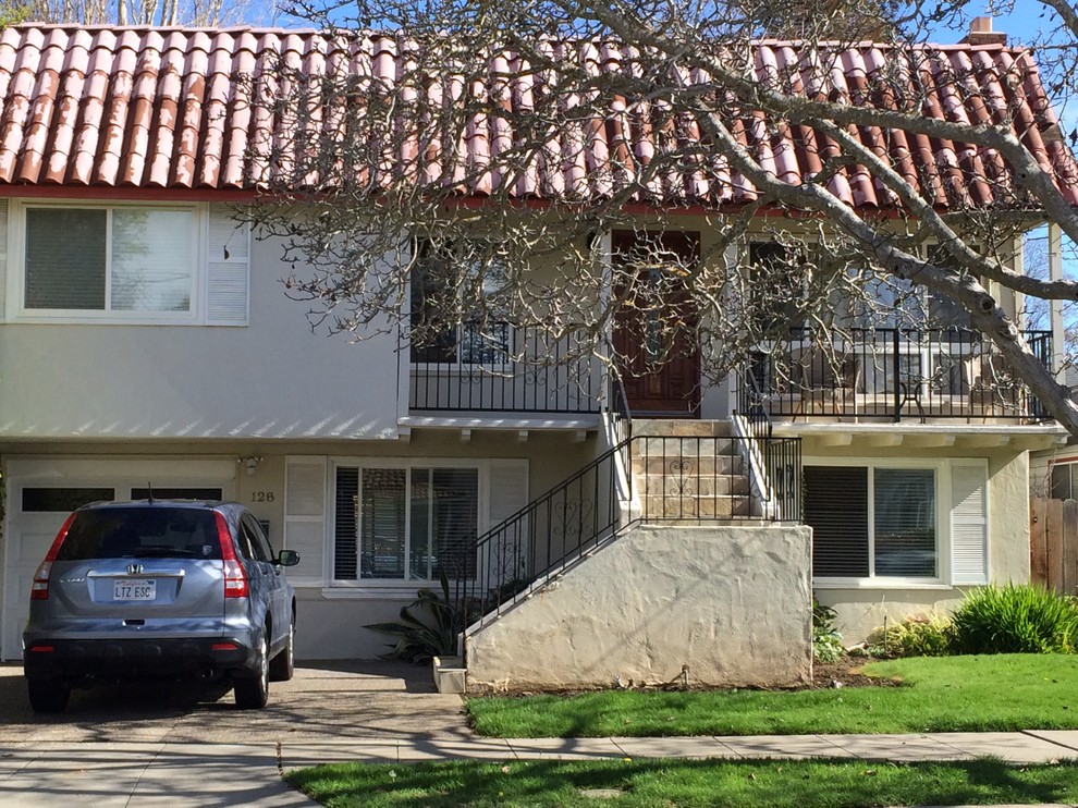 "Faux Roof" with fake Spanish tile and sad porch -- Help me!