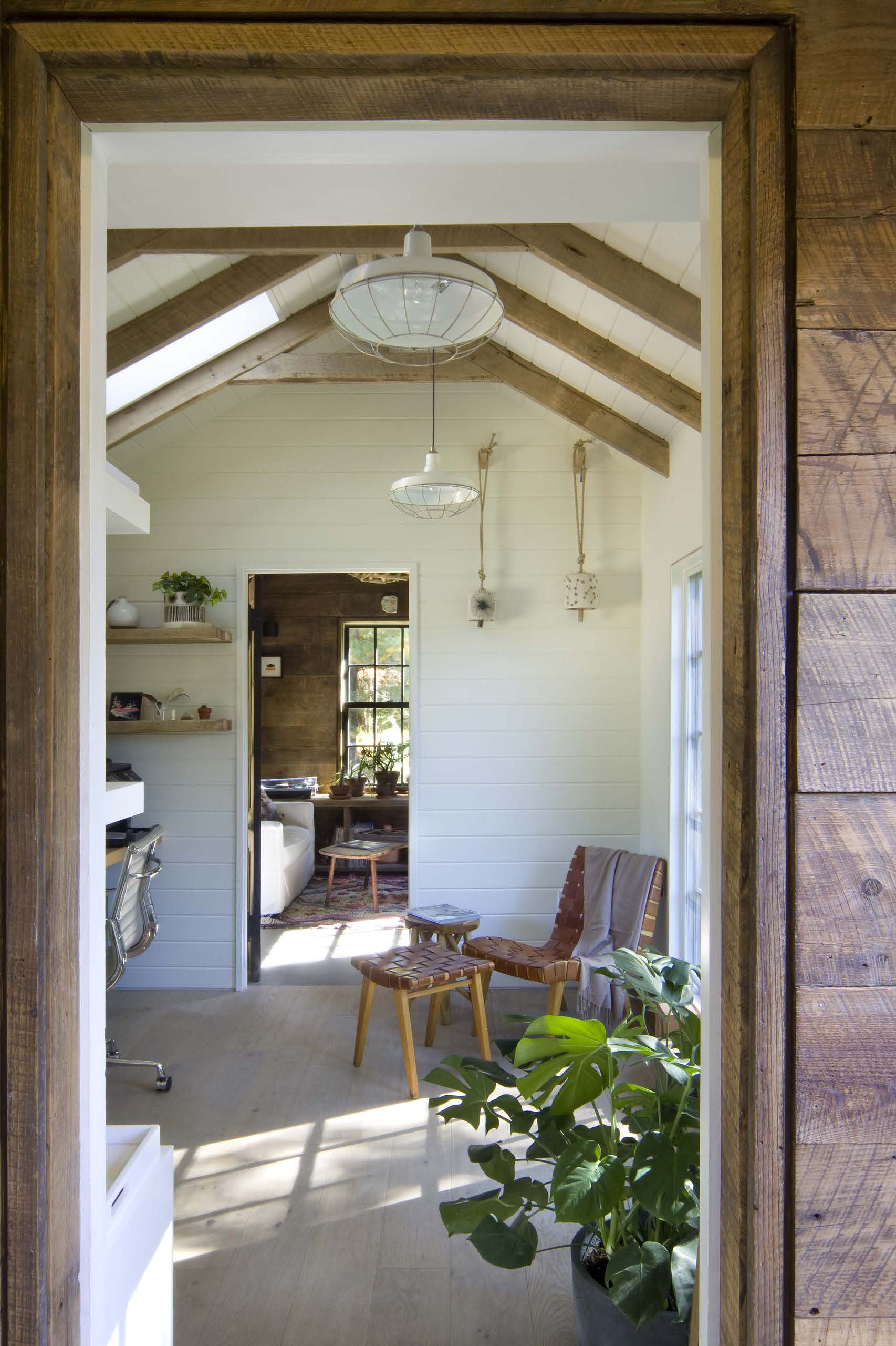 Old Barns Converted Into Office Building