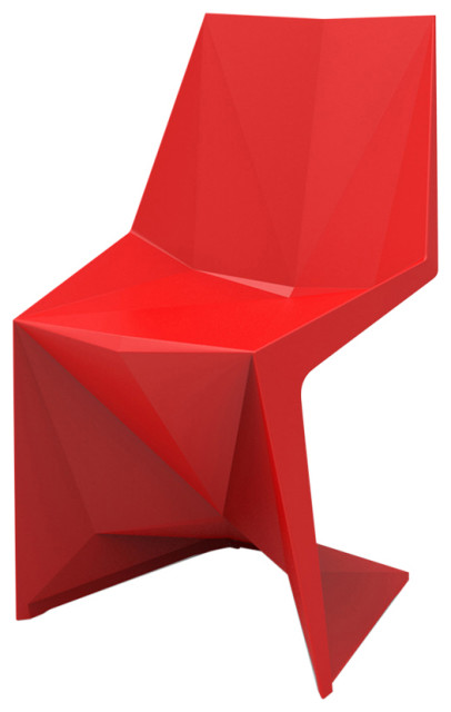 Voxel Chair, Set of 4, Basic/Injection - Contemporary - Outdoor Dining ...