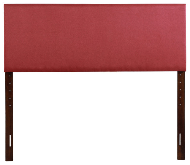 Nova Red Adjustable Headboard, Full - Contemporary - Headboards - by ...