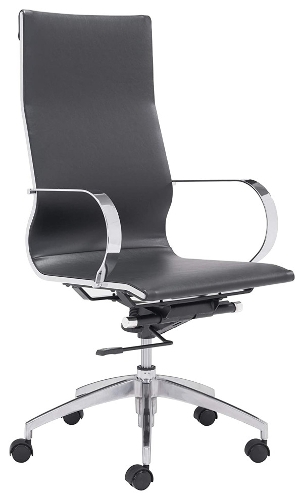Devin High Back Office Chair - Contemporary - Office Chairs - by ...