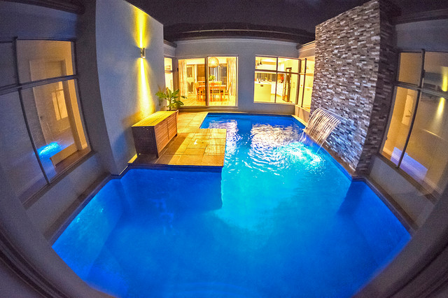 Vinyl Liner Swimming Pool Construction Process Contemporary