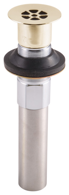 Complete Lavatory Grid Strainer Assembly, Polished Nickel, Less ...