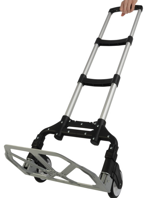 Folding Hand Dolly Cart With 154lb Capacity Lightweight and Compact ...