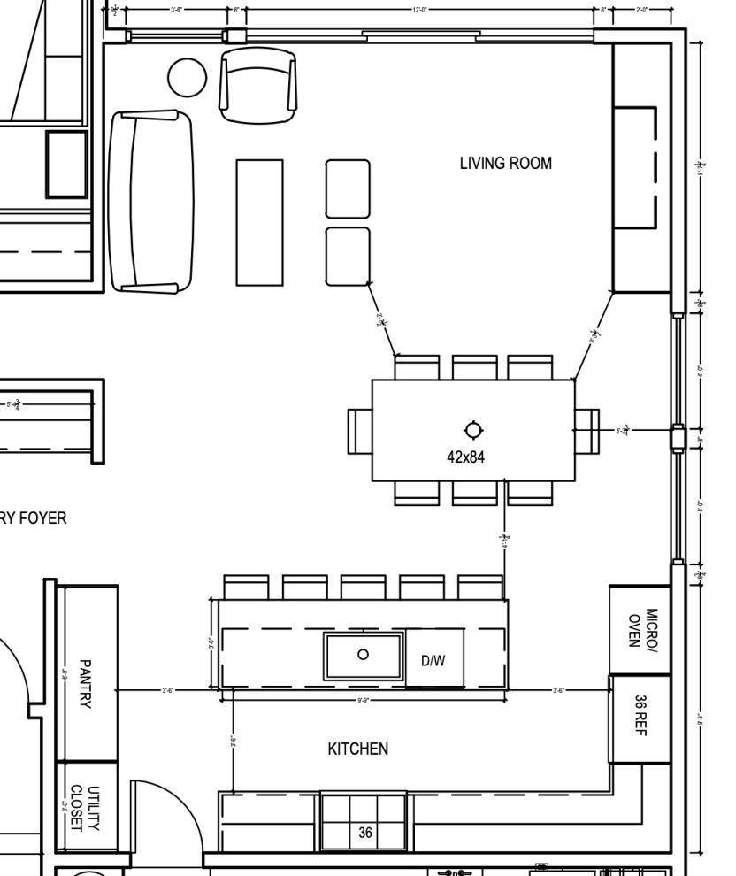 Need Advice For The Dining Table Size need-advice-for-the-dining-table-size