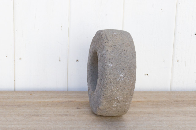 Natural Carved Stone Wheel - Asian - Decorative Bowls - by De-cor | Houzz