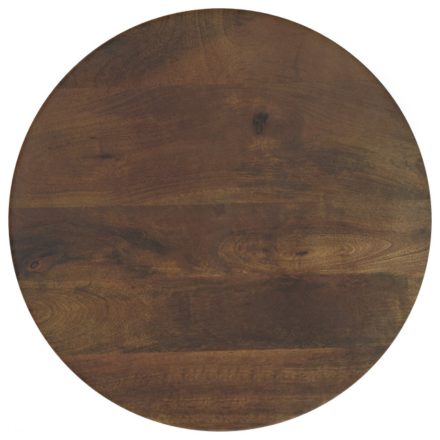Robbie SOLID MANGO WOOD Accent Table - Rustic - Side Tables And End ...