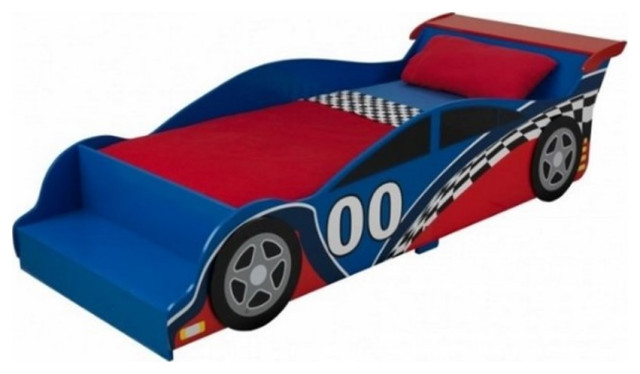 KidKraft Racecar Toddler Bed - Contemporary - Toddler Beds - by ...
