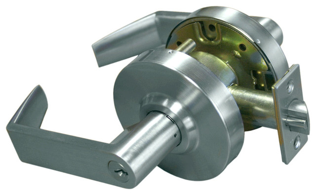 Commercial Jackson Cylindrical Entry Lever - Transitional - Door Levers ...