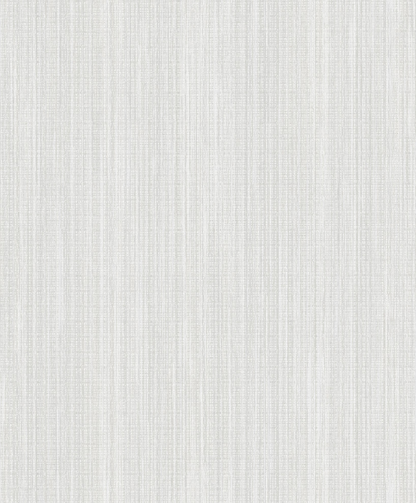 Audrey Bone Stripe Texture Wallpaper - Contemporary - Wallpaper - by ...