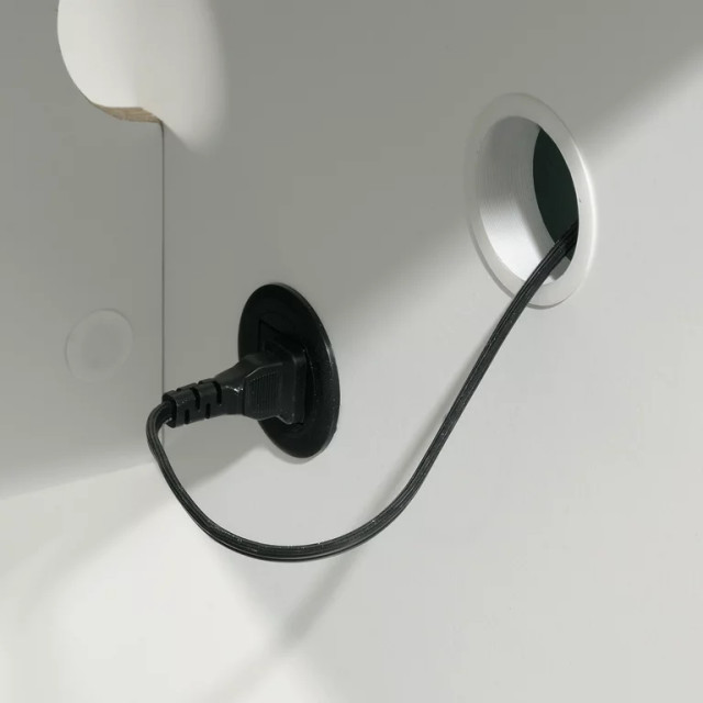 Unique Desk With Hutch, Power Outlet Station & Ample Storage Space ...