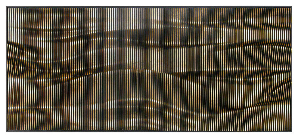 Wave Wood Dimensional Wall Art - Contemporary - Wall Accents - by ELK ...