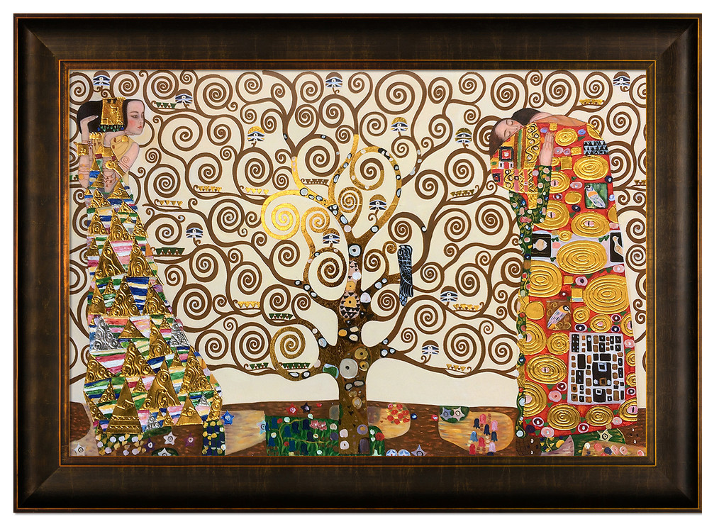 The Tree of Life, Stoclet Frieze, 1909 (Luxury Line), 24X36 ...