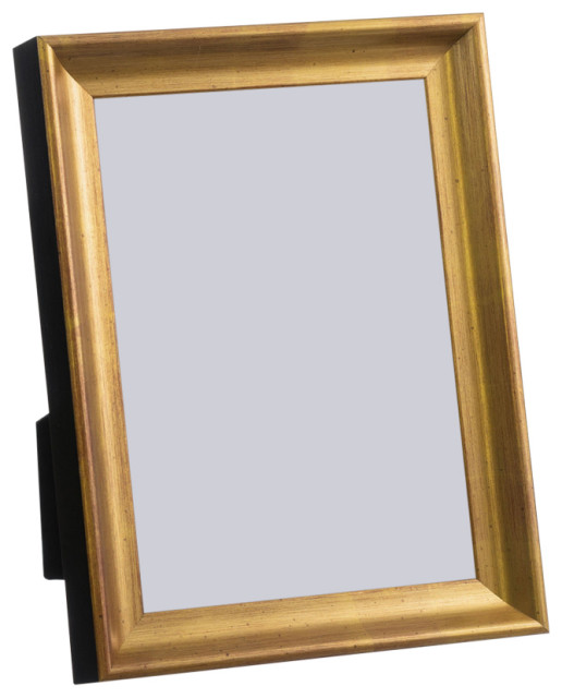 Rubbed Silver Narrow Width Table Top Frame, 5" x 5" - Traditional ...