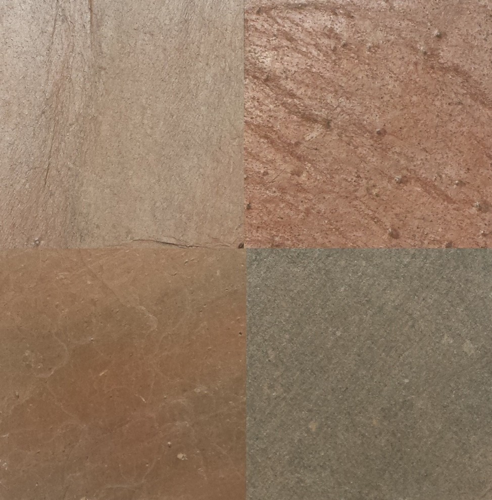 Copper Slate Tiles, Natural Cleft Face/Back Finish, 12"x12", Set of 160 ...