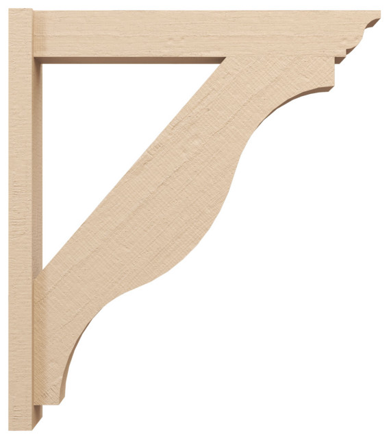 Funston Traditional Rough Cedar Woodgrain TimberThane Outlooker, Primed ...