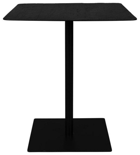 Black Square Counter Table | Dutchbone Braza - Transitional - Indoor ...