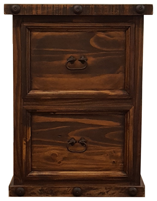 Oasis File Cabinet With 2 Drawers - Rustic - Filing Cabinets - by Pina ...