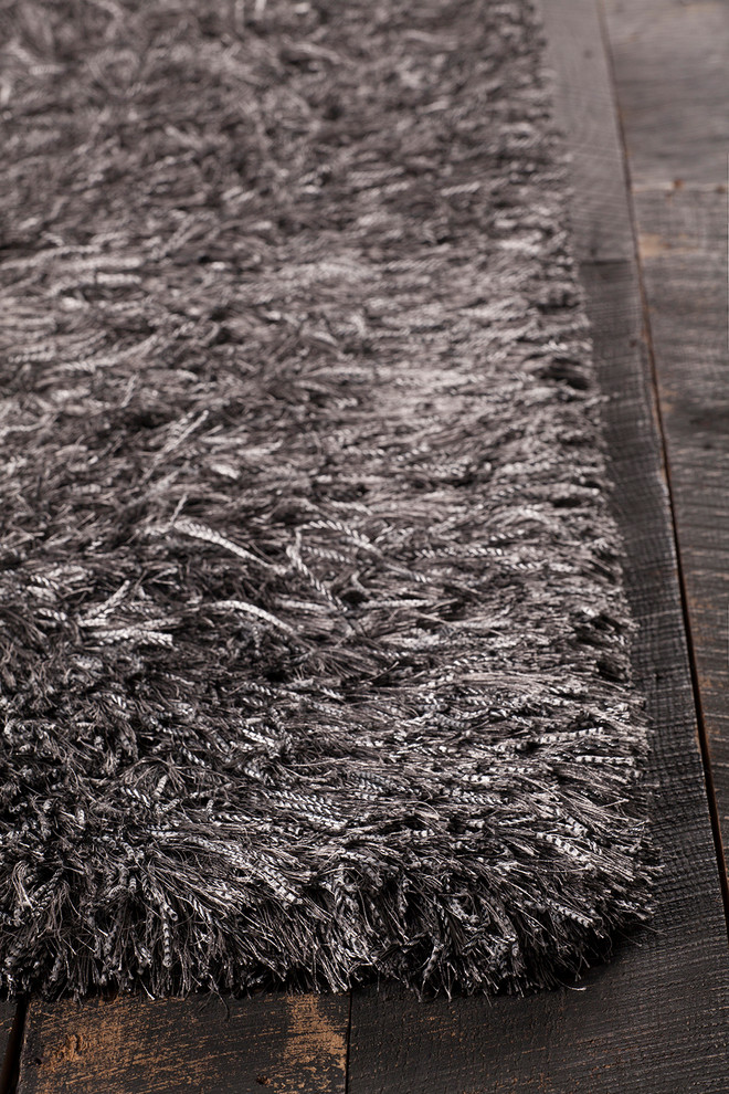 Onex Handwoven Contemporary Shag Rug, 5'x7'6 - Contemporary - Area Rugs ...