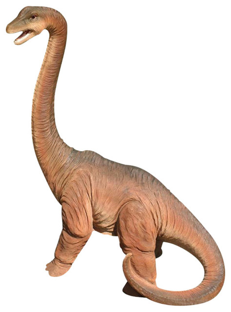 Brachiosaurs Scaled Dinosaur Statue - Eclectic - Garden Statues And ...