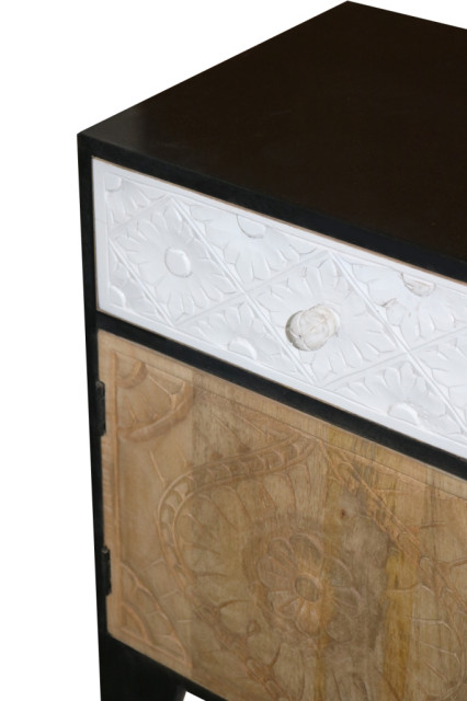 Outbound Multi Colored Accent Nightstand - Transitional - Nightstands ...