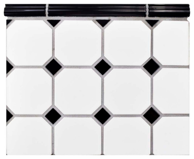 Brillo Zen Ceramic Moldura Trim Tile - Contemporary - Accent Trim And ...