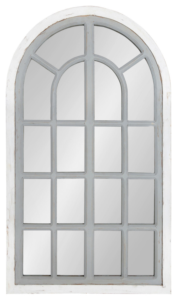 Boldmere Rustic Arch Wall Mirror - Farmhouse - Bathroom Mirrors - by ...