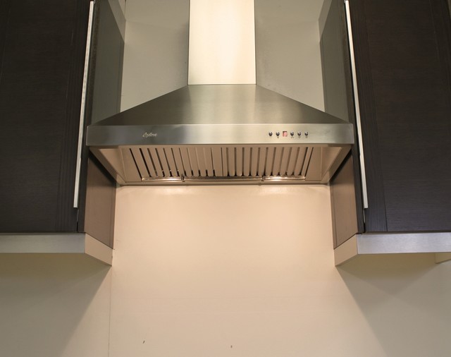 Cyclone High-Powered Stainless Steel Wall-Mount Range Hood Pro ...