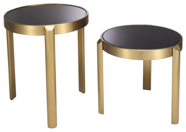 Modern Classic Nested Side Tables, Set of 2 | Eichholtz Buena ...