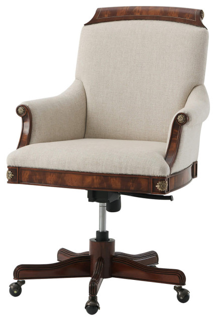 Regency Style Desk Chair - Traditional - Office Chairs - by English ...