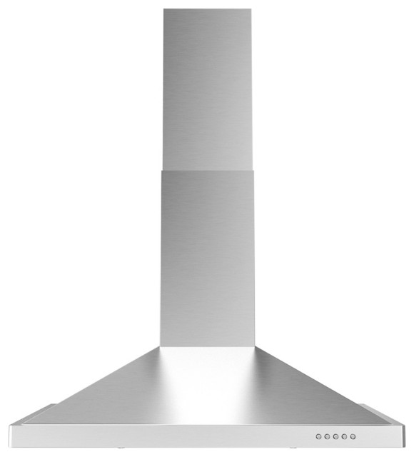 Streamline 30" Stadera Ducted Wall Mount Range Hood, Stainless Steel ...