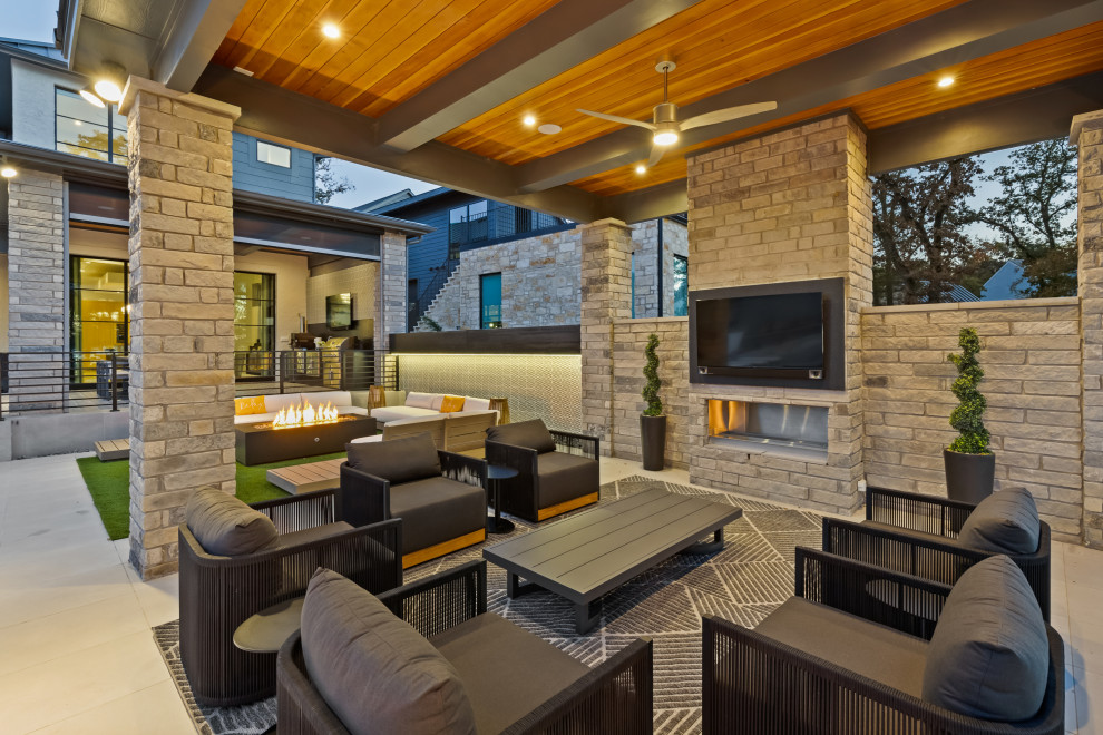 CEDAR CREEK MODERN FARM HOUSE - Contemporary - Patio - Dallas | Houzz