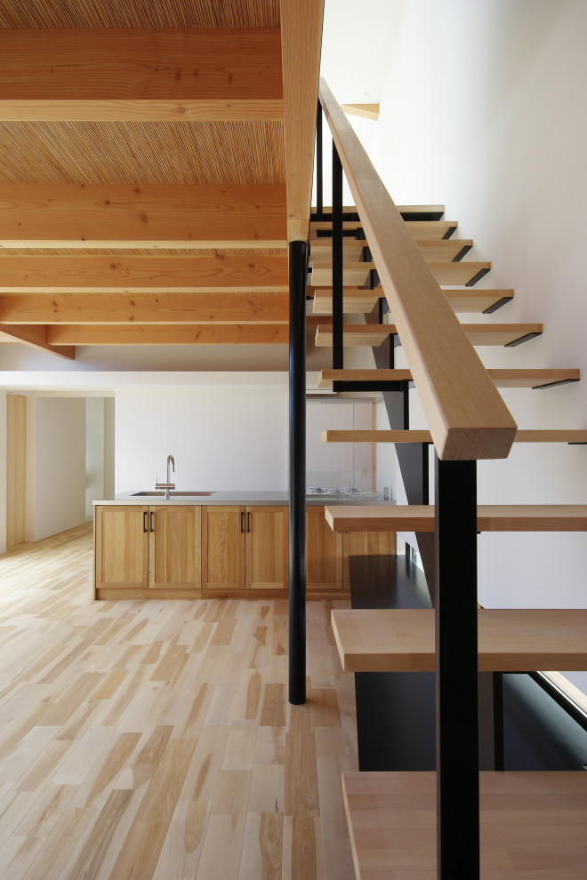 階段 - Japanese Modern - Staircase - Other - by 株式会社 空間建築-傳 | Houzz UK