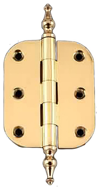 Solid Brass Cabinet Hinge Radius Temple Tip 2 Solid Brass Cabinet Hinge Radius Temple Tip 2