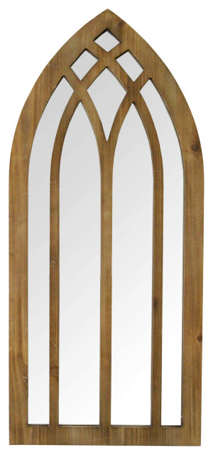 Stratton Home Decor 36" Francis Arch Wall Mirror - Transitional - Wall ...