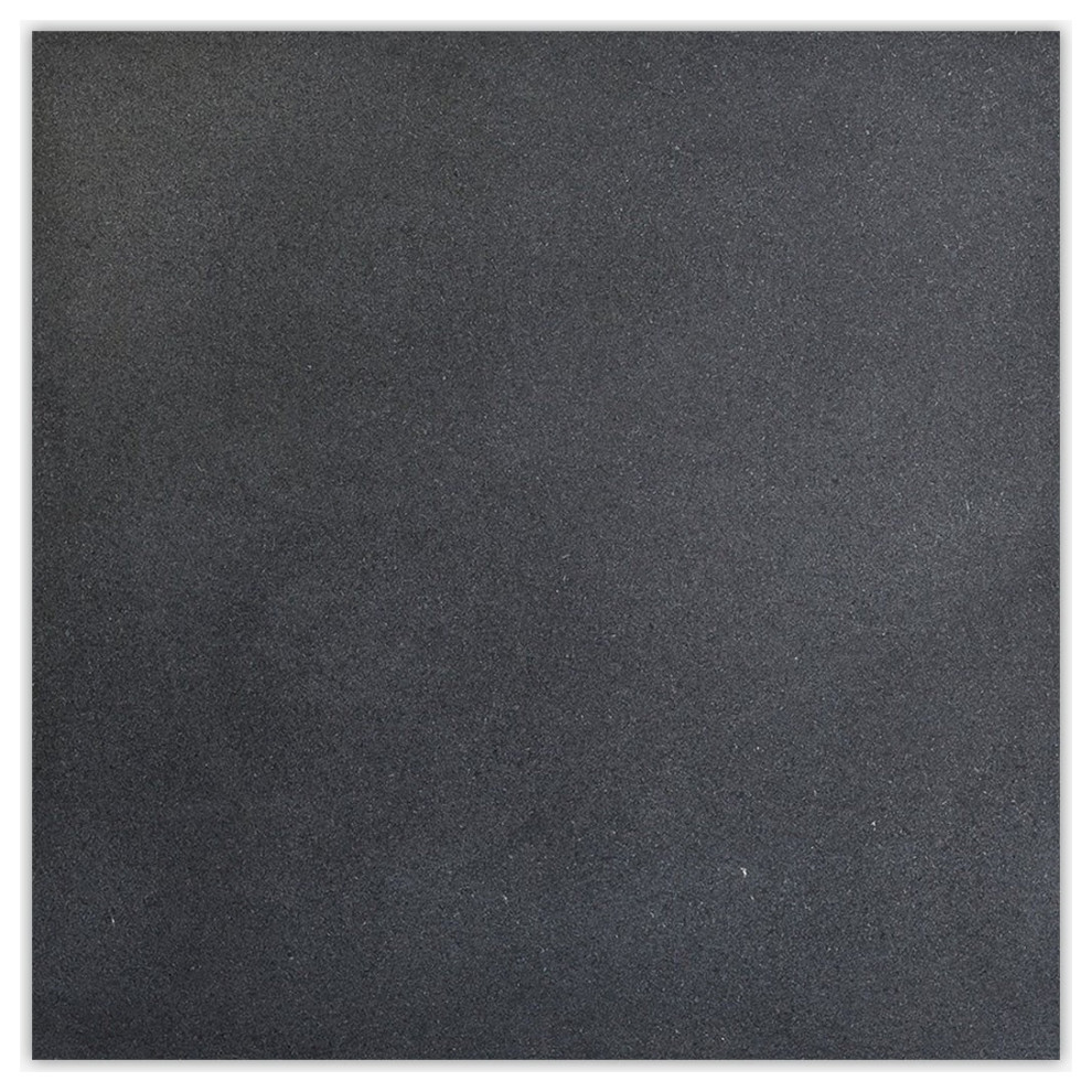 Absolute Black Honed 12x12 Granite Tile, 12x12 - Contemporary - Wall ...