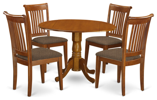 3 Pc Small Kitchen Table And Chairs Set -Breakfast Nook Plus 2 Dinette ...