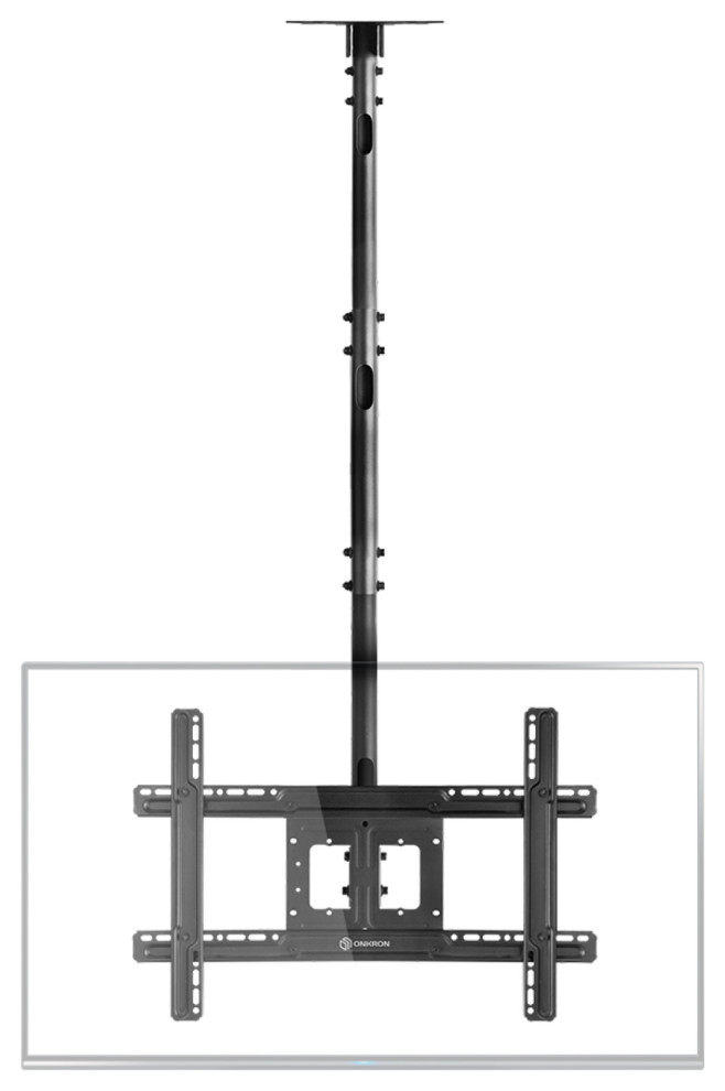 ONKRON Ceiling TV Mount Hanging TV Bracket for 32'' - 70'' TVs up to ...