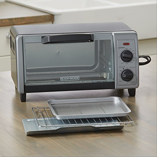 4-Slice Toaster Oven with Easy Controls, Stainless Steel, TO1705SB ...