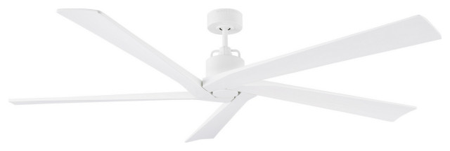 Aspen 70" Ceiling Fan in Matte White - Transitional - Ceiling Fans - by ...
