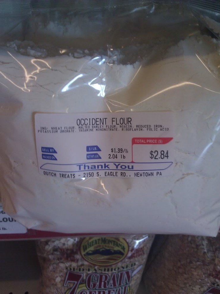 What is Occident flour? Need ideas for 10 Grain flour too.